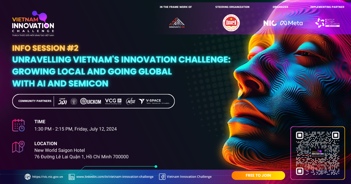 VIC INFO SESSION #2 "Unravelling Vietnam's Innovation Challenge: Growing local and going global ...